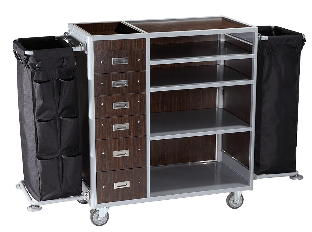 Room Service trolley with hot box